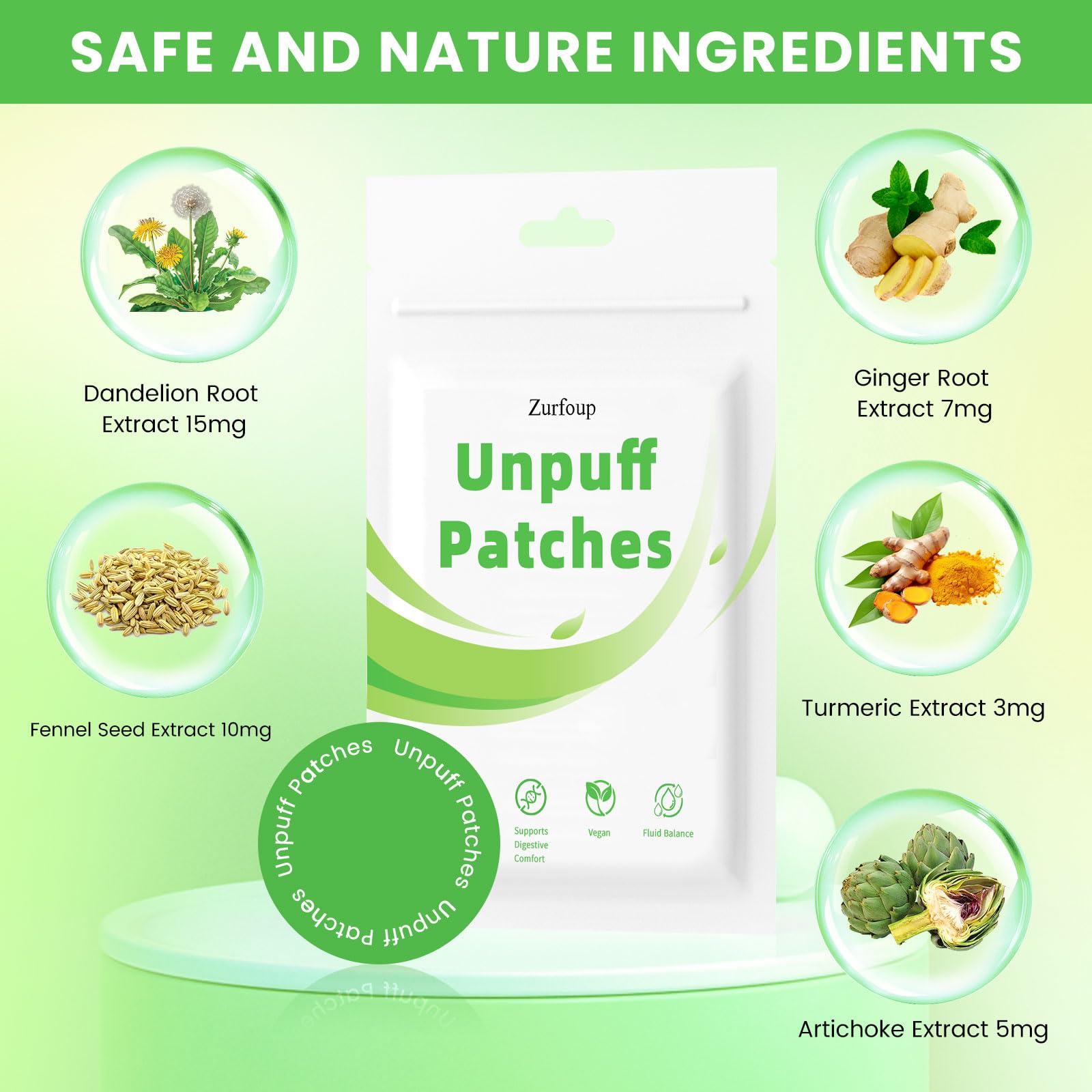 Digestive comfort with dandelion extract