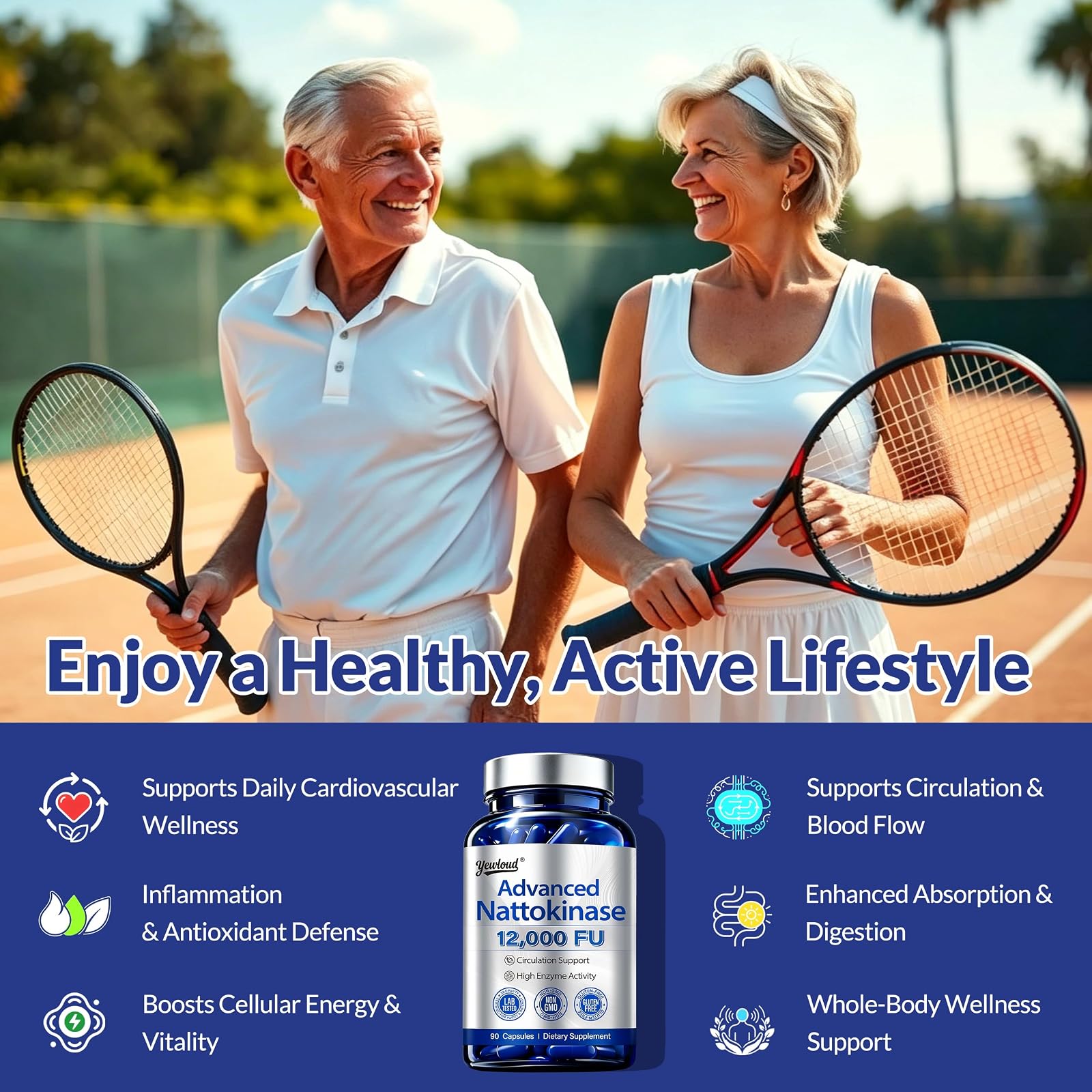 Digestive enzyme blend for optimal health