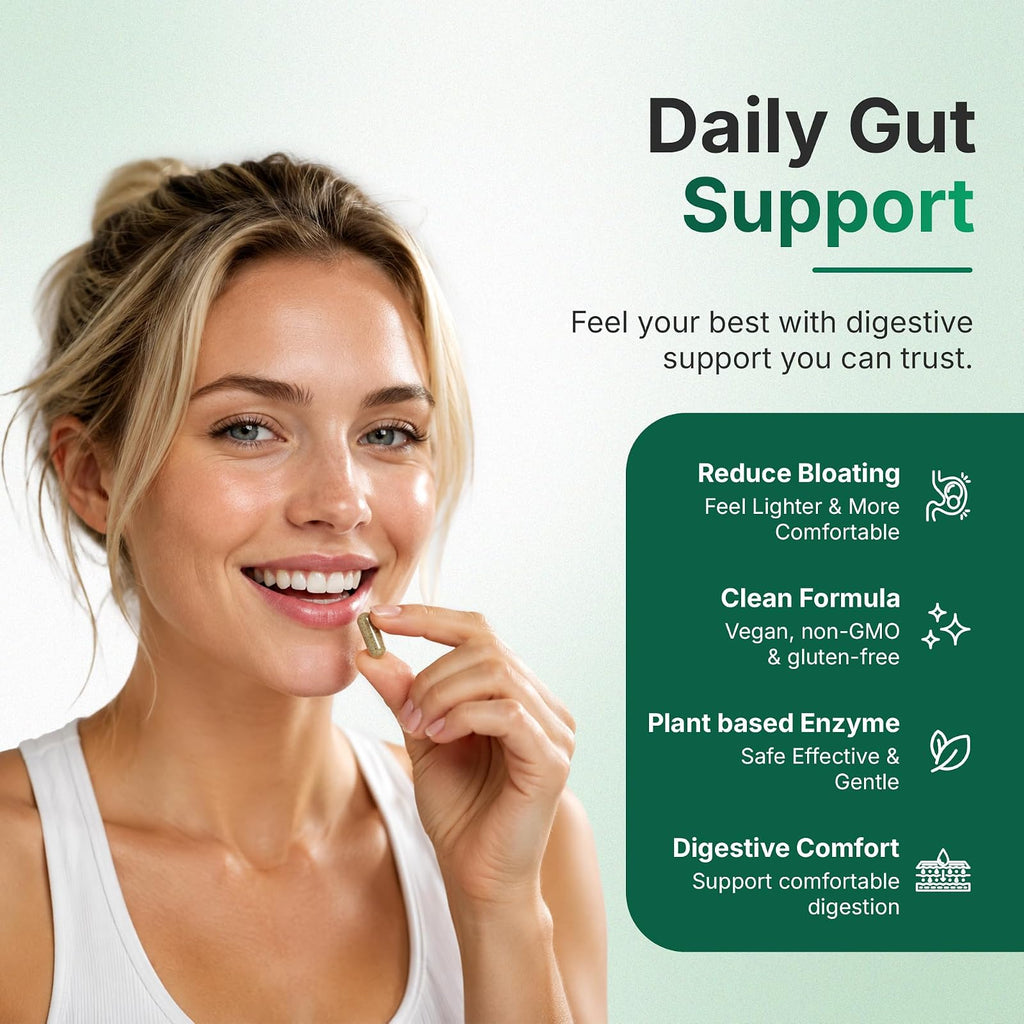 Digestive enzyme supplement for better nutrient absorption