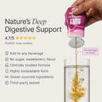 Digestive enzyme support with Buoy