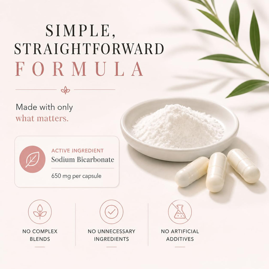 digestive enzyme support with sodium bicarbonate