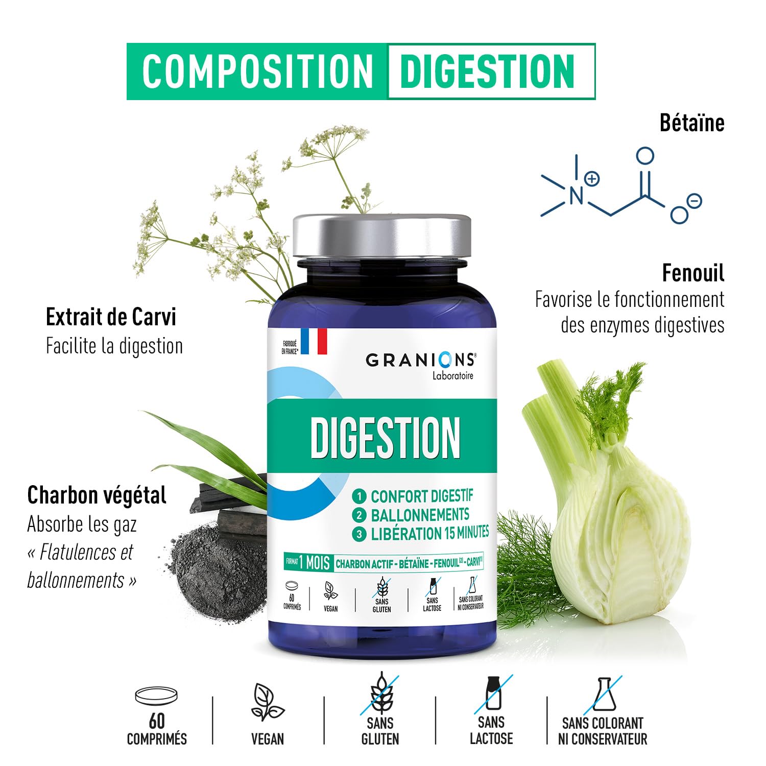 Digestive enzymes for better absorption