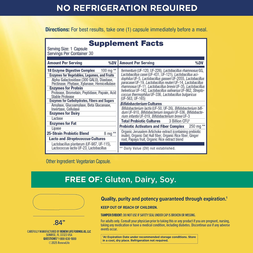 Digestive enzymes for better gut health