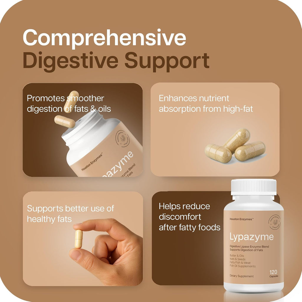Digestive enzymes for bloating relief