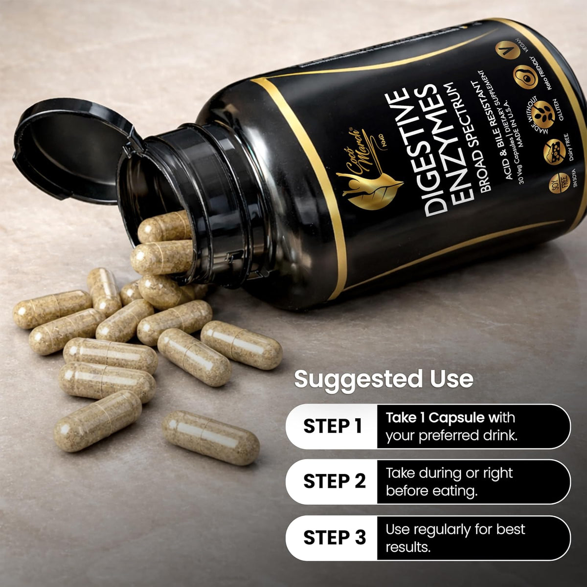 digestive enzymes for bloating relief
