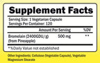 Digestive enzymes for bloating relief