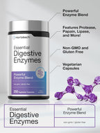 Digestive enzymes for bloating relief