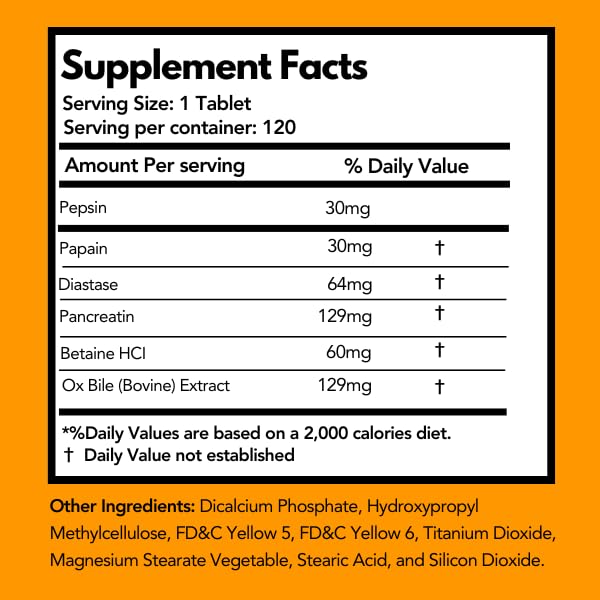 Digestive enzymes for bloating relief