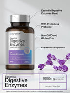 Digestive enzymes for bloating relief