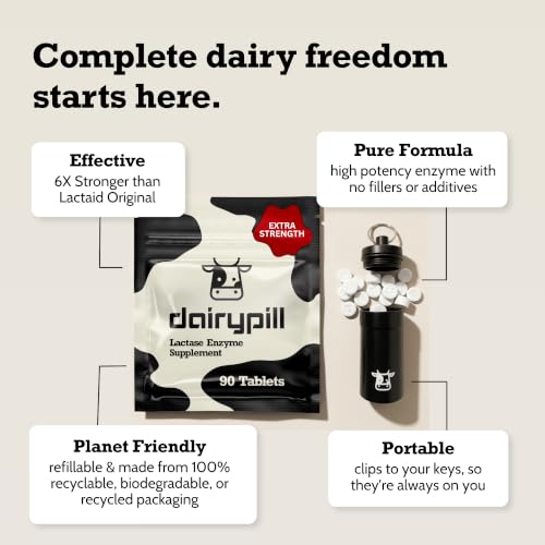 digestive enzymes for dairy consumption