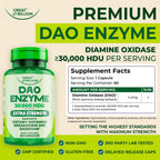 Digestive enzymes for food intolerance