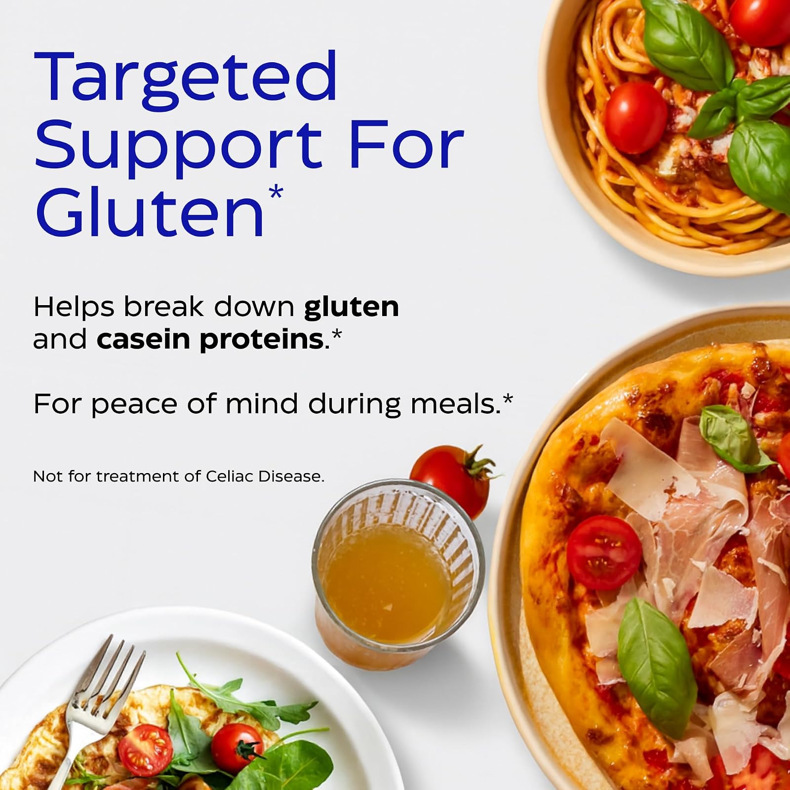 Digestive enzymes for gluten sensitivity