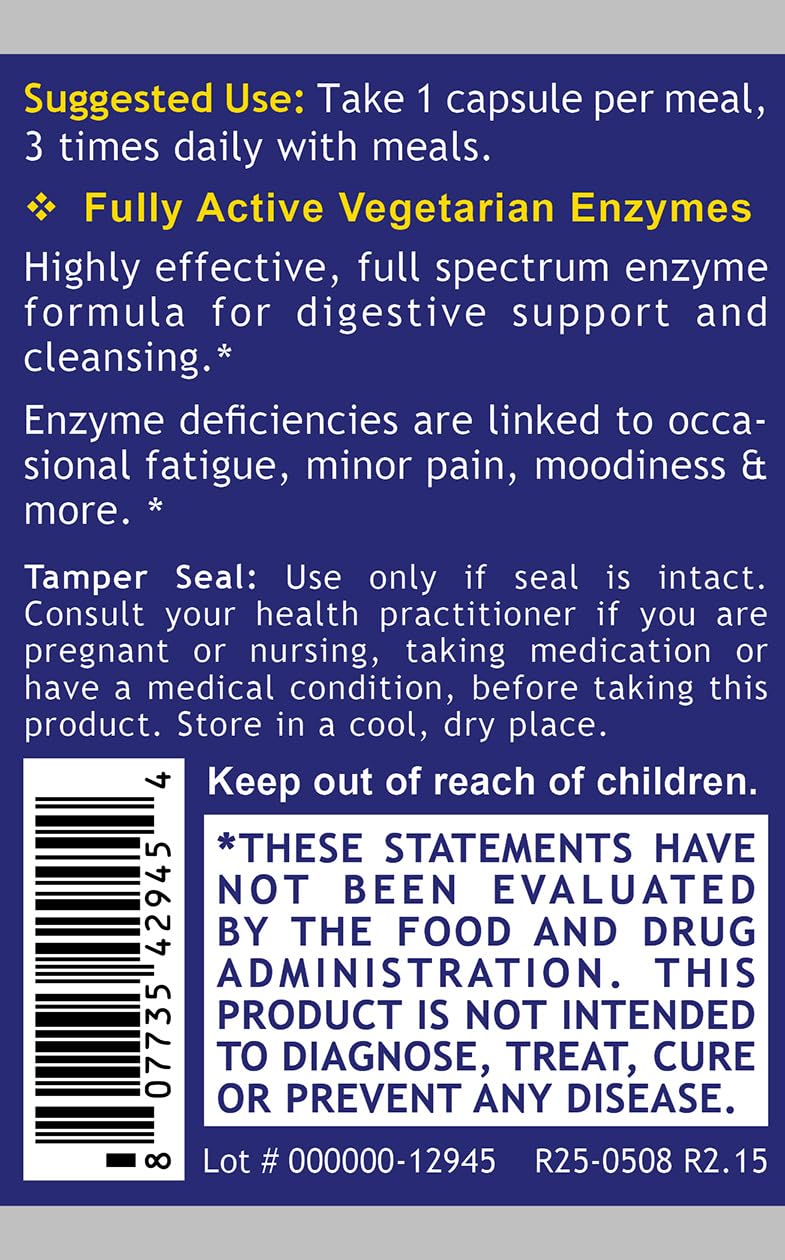 Digestive enzymes for gut health