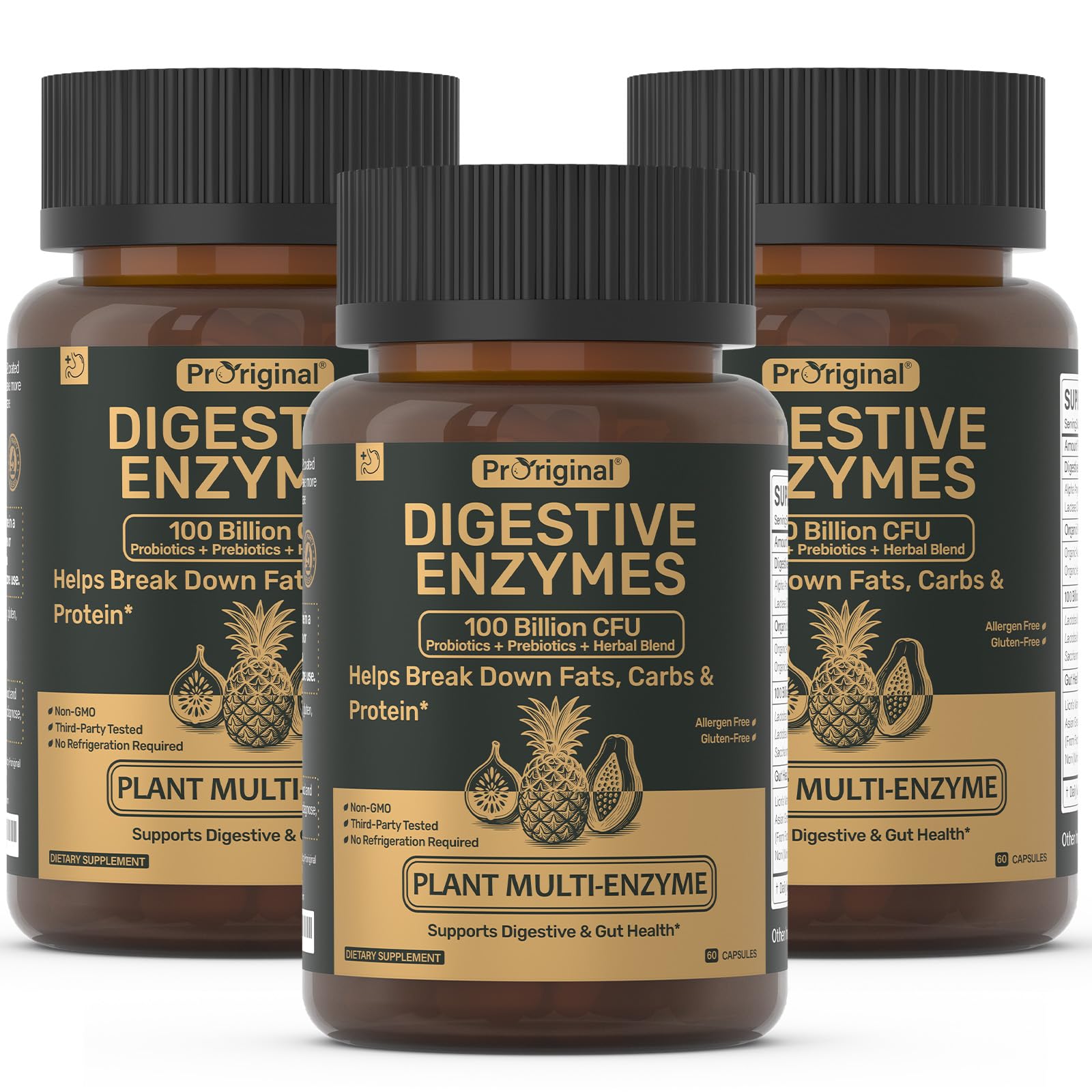 Digestive enzymes for gut health