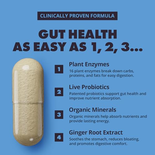 Digestive enzymes for gut health
