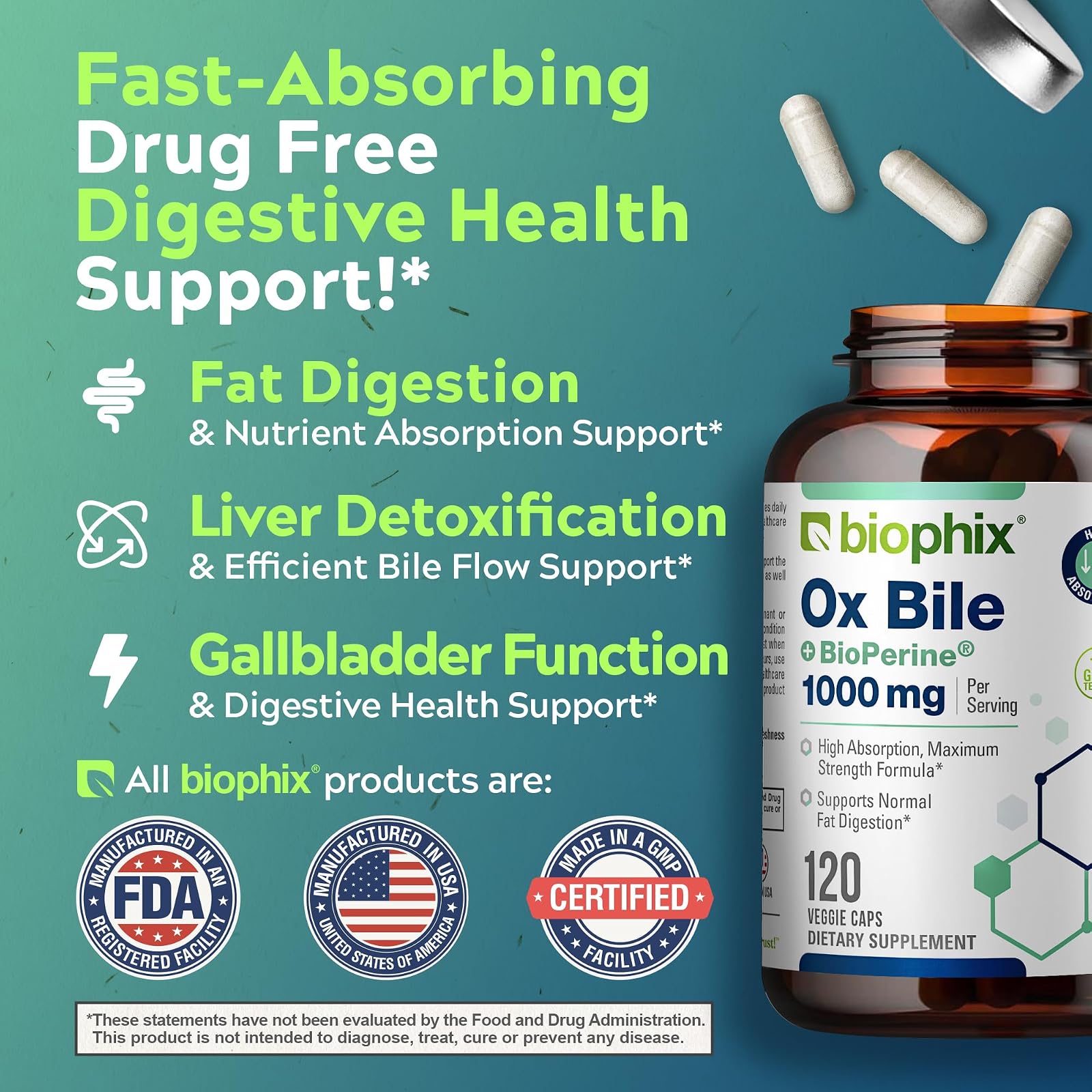 digestive enzymes for improved bile production