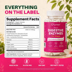 Digestive enzymes for improved digestive comfort
