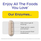 Digestive enzymes for improved gut health
