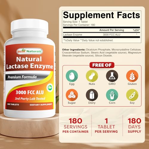 digestive enzymes for lactose intolerance