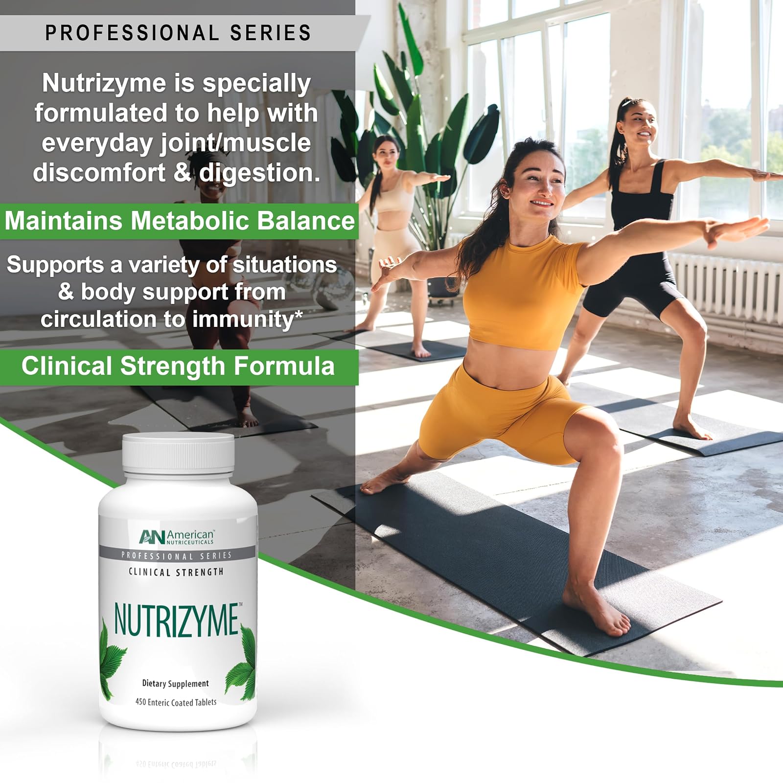Digestive enzymes for nutrient absorption