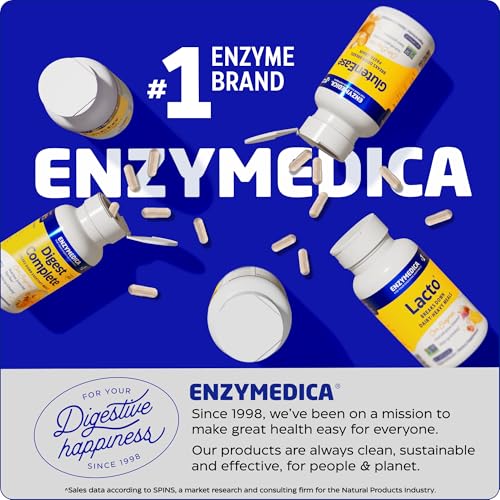 Digestive enzymes for occasional bloating relief