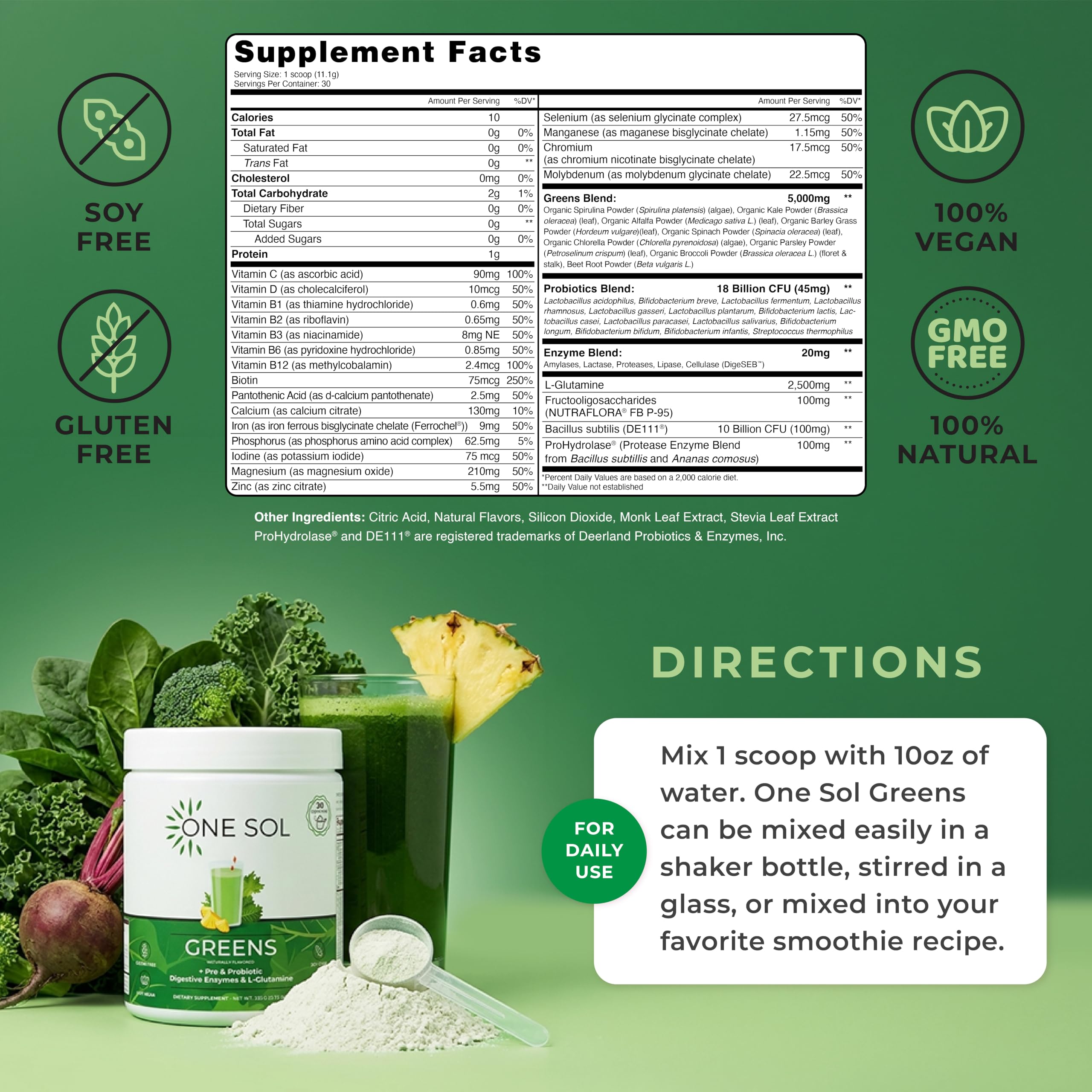 digestive enzymes in fruit juice