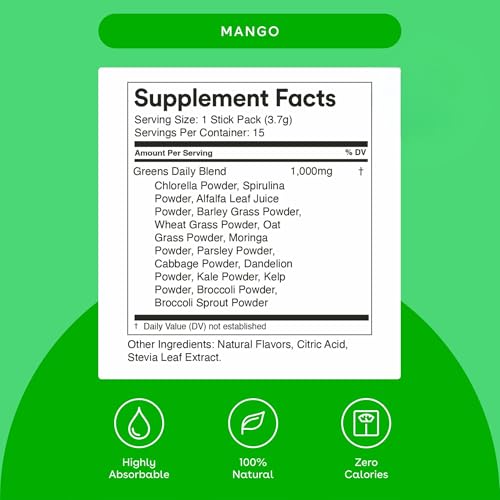 digestive enzymes in greens powder