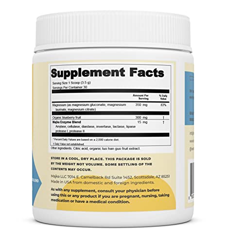 digestive enzymes in magnesium powder