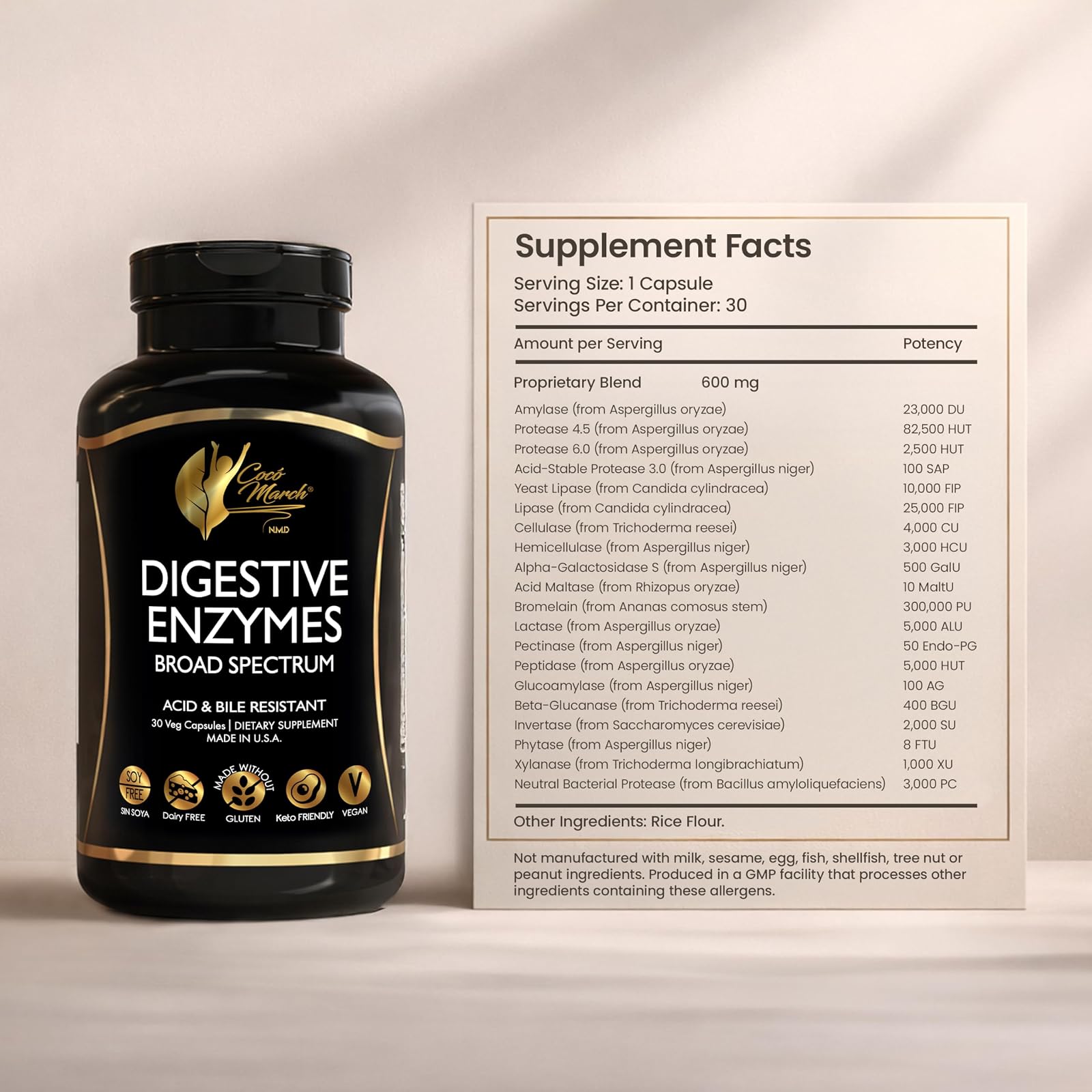 digestive enzymes to enhance food digestion