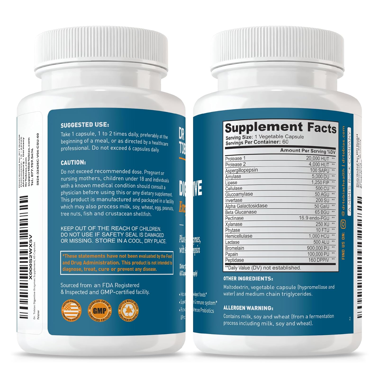 digestive enzymes to enhance meal digestion