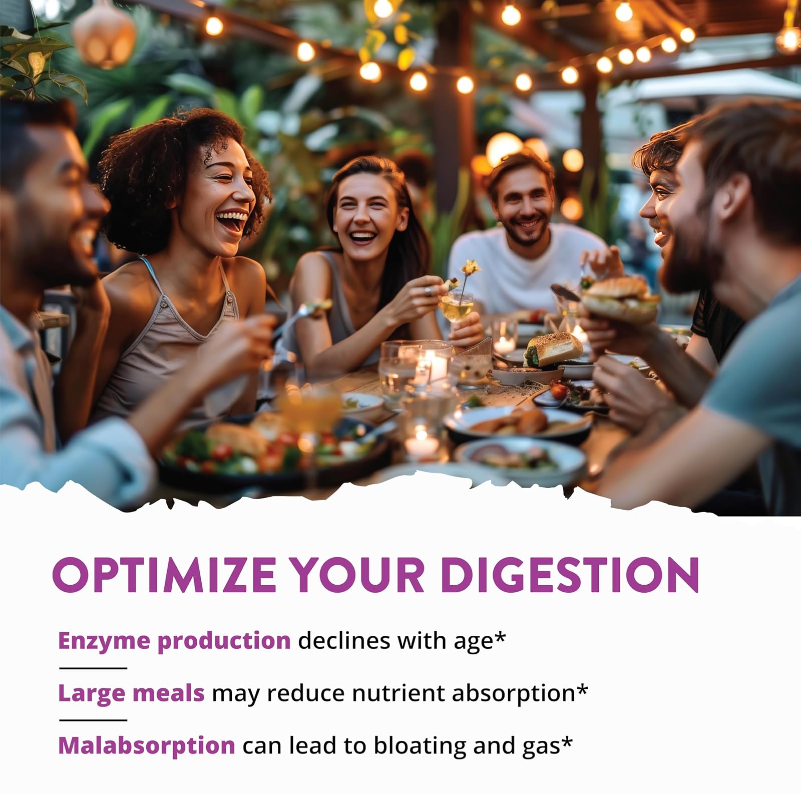 digestive enzymes to support digestive comfort