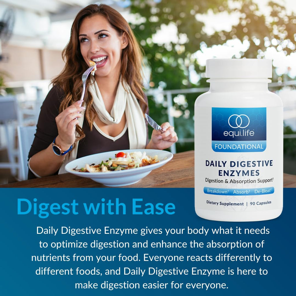 Digestive enzymes to support nutrient absorption