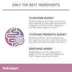 Digestive enzymes with probiotics for wellness