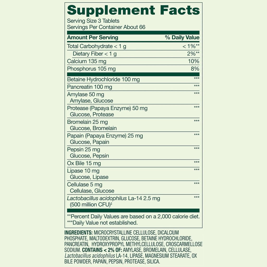 Digestive formula for gut health