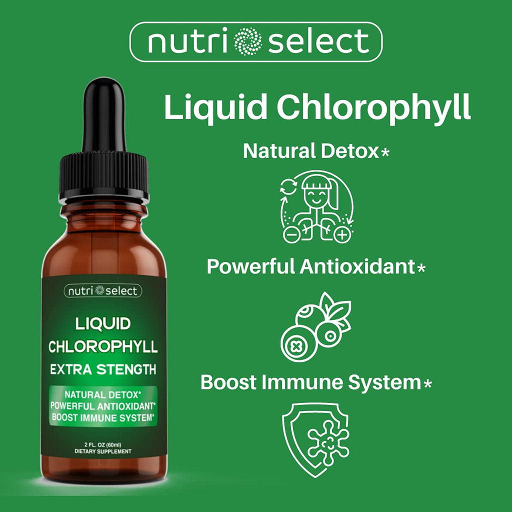 Digestive health benefits of chlorophyll