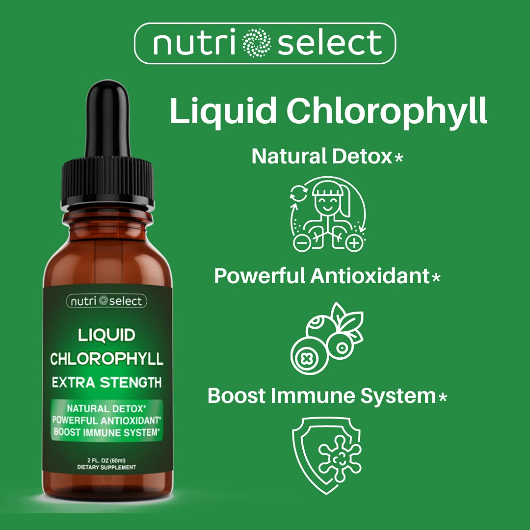 Digestive health benefits of chlorophyll