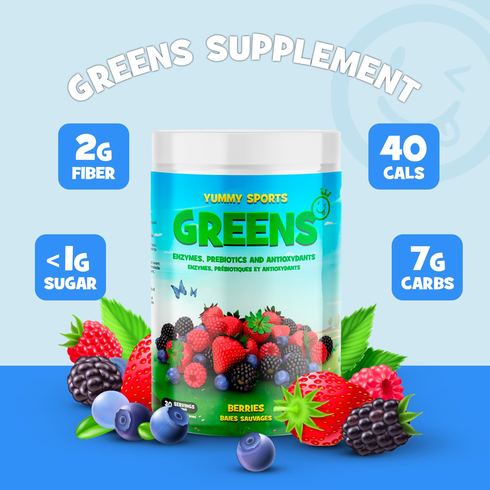 Digestive health blended vitamin mix