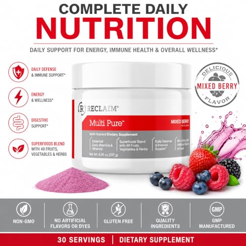 digestive health blended vitamin powder