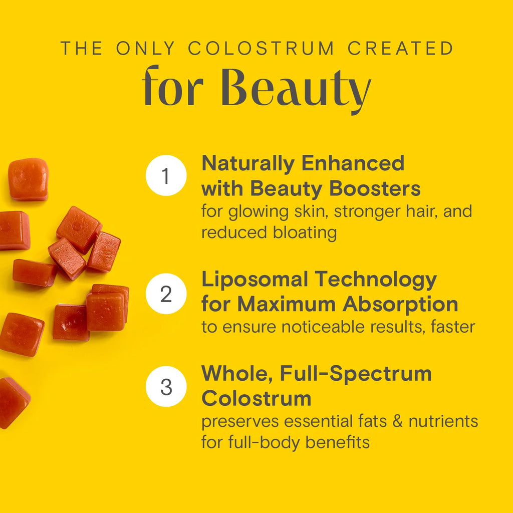 digestive health chews with colostrum