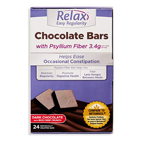 Digestive health chocolate fiber supplement