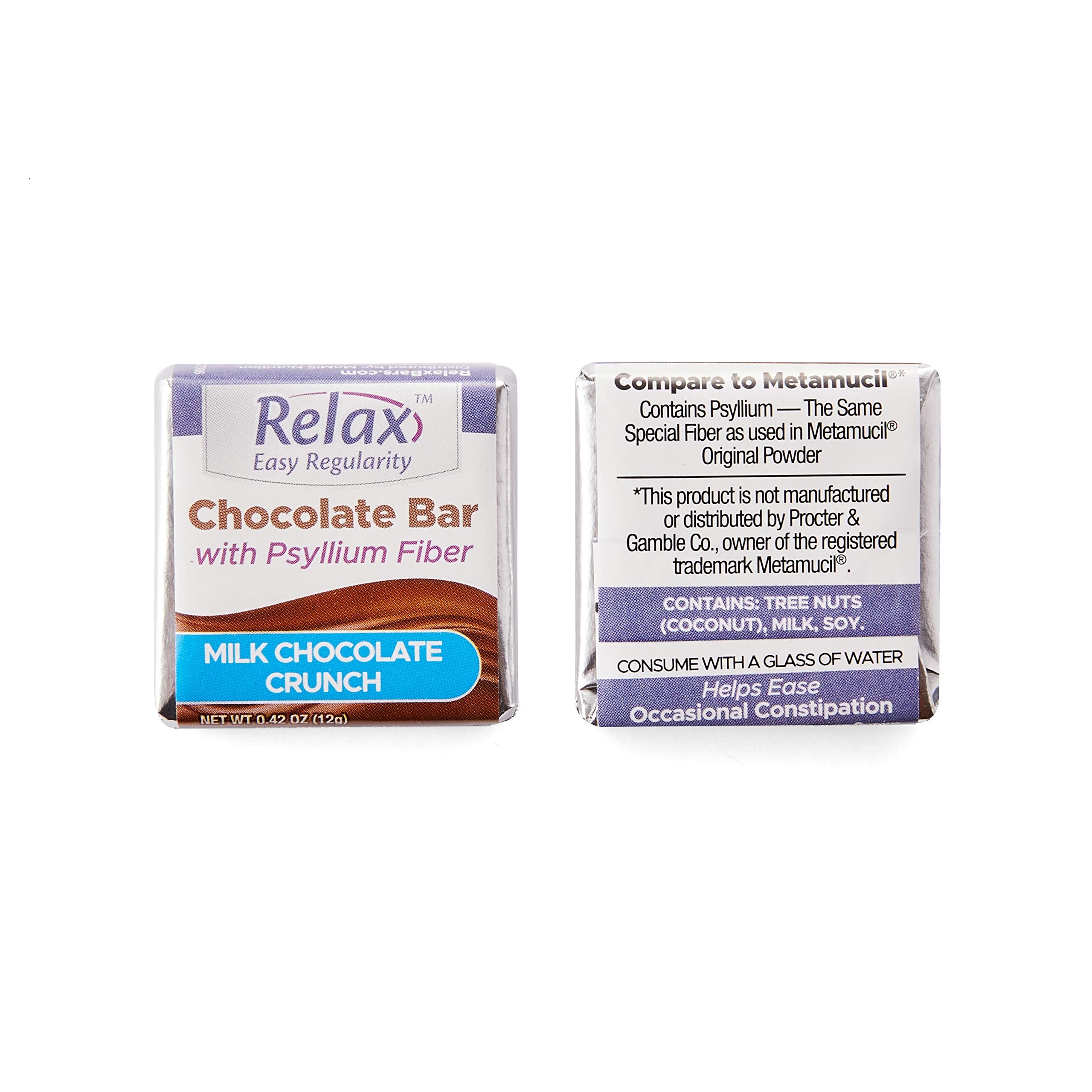 Digestive health chocolate snack