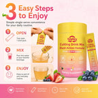 Digestive health drink mix powder
