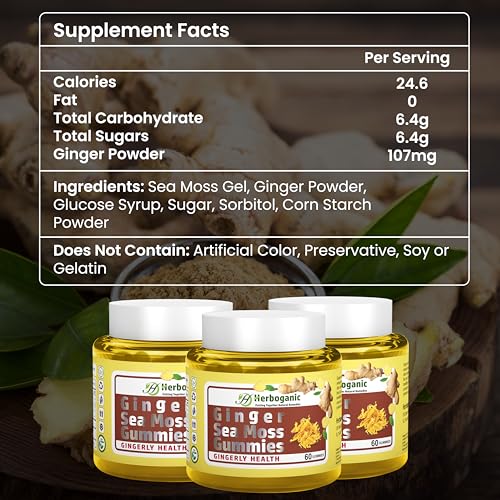 digestive health ginger gummies