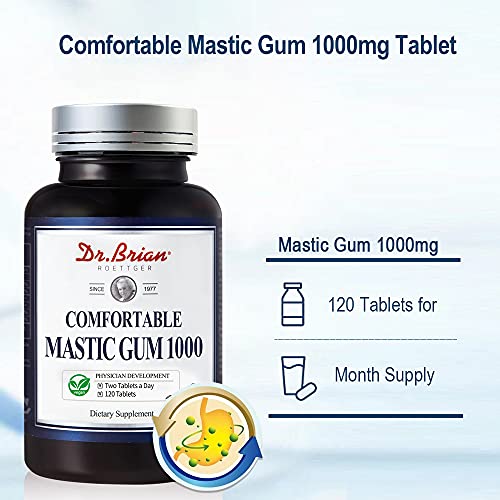 digestive health mastic gum tablets