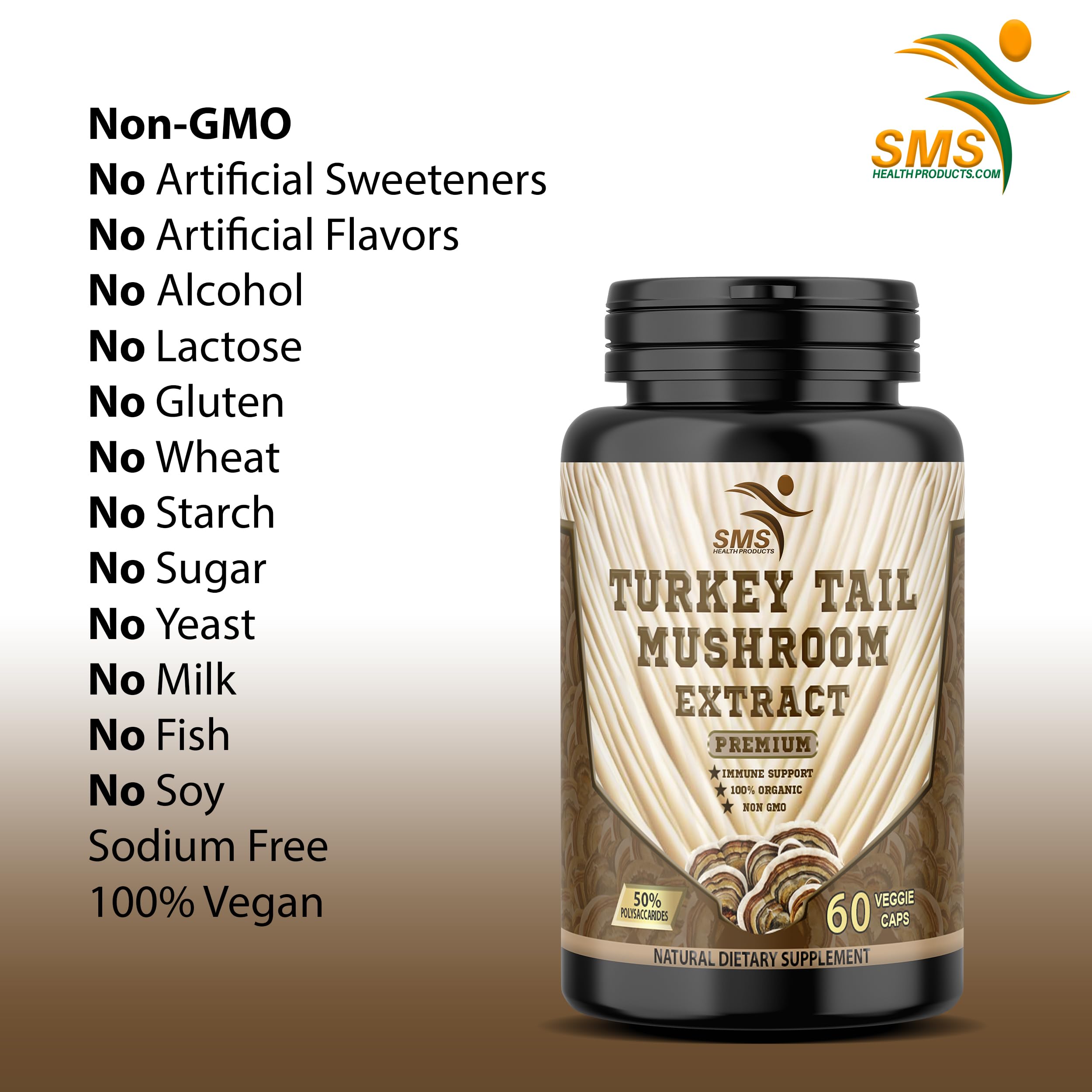 digestive health mushroom capsules