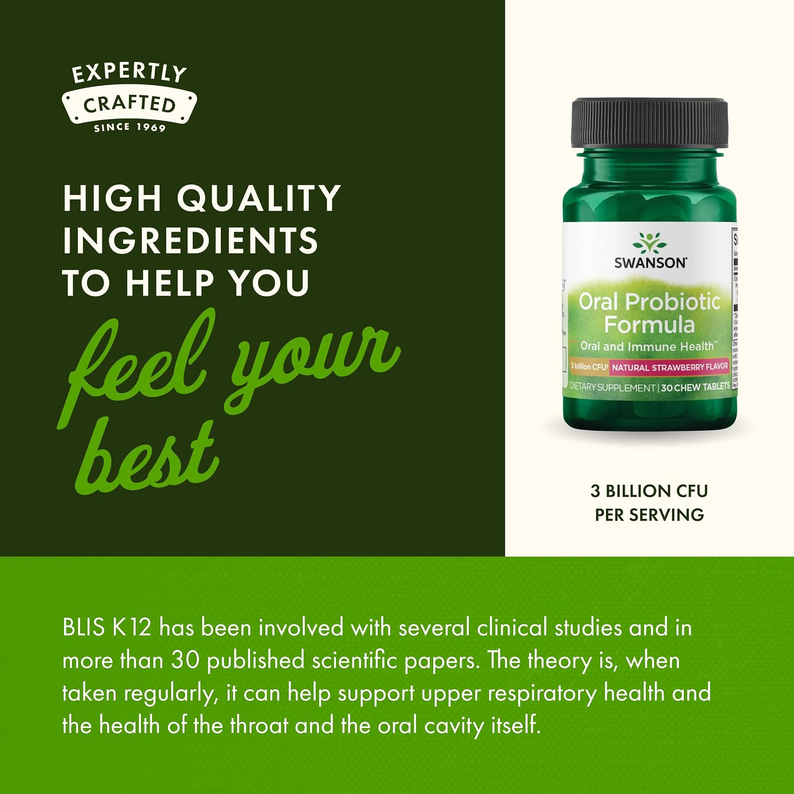 digestive health oral probiotic formula
