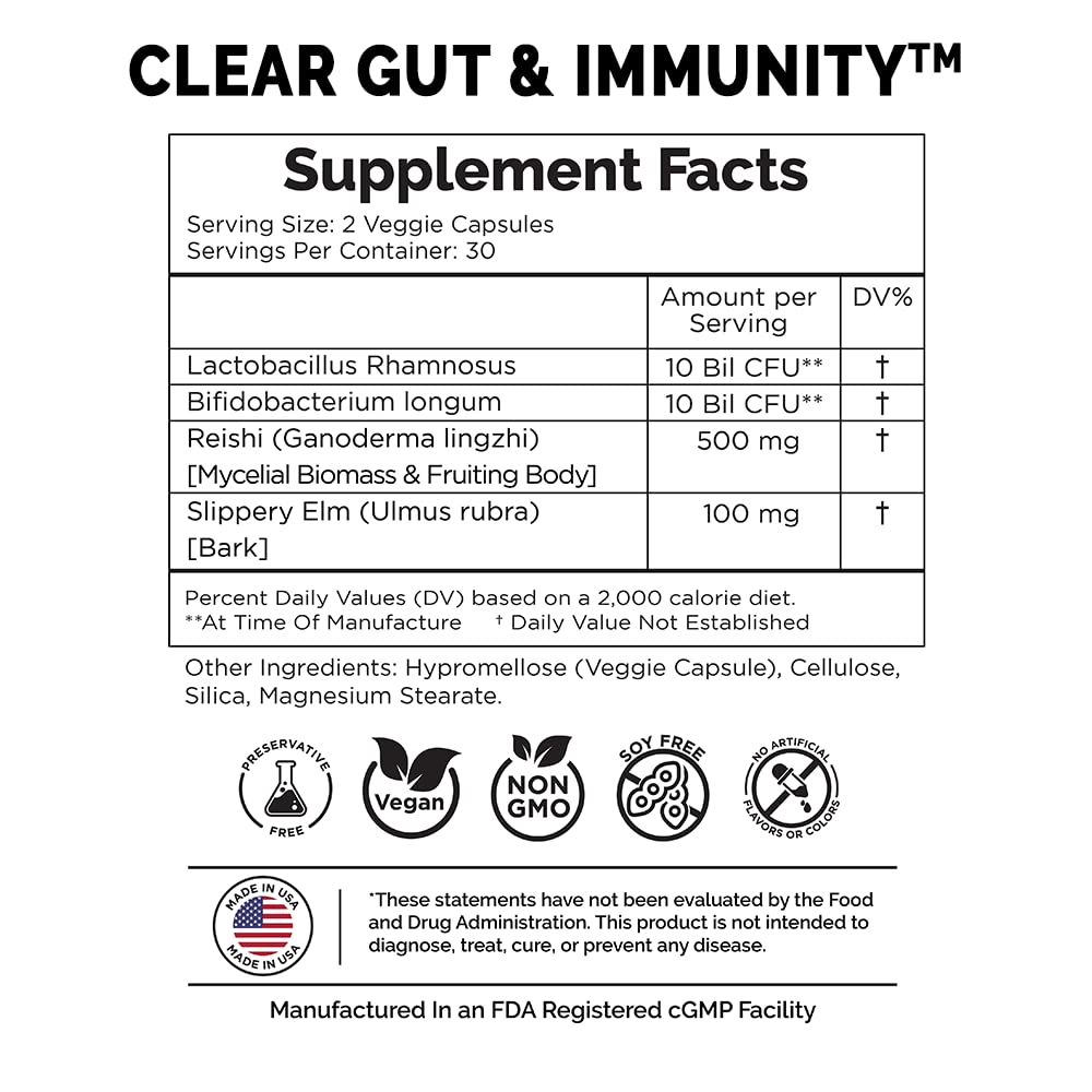 Digestive health probiotic capsules
