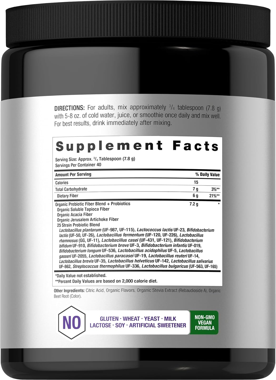 digestive health probiotic powder