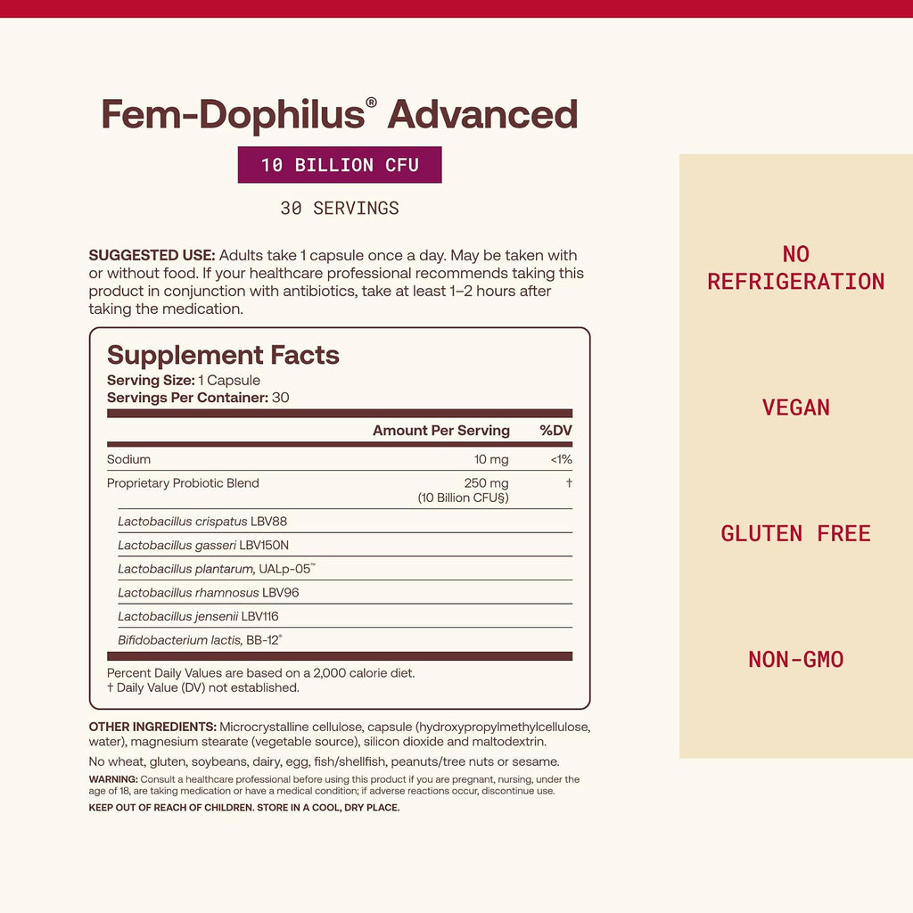 digestive health probiotics for women