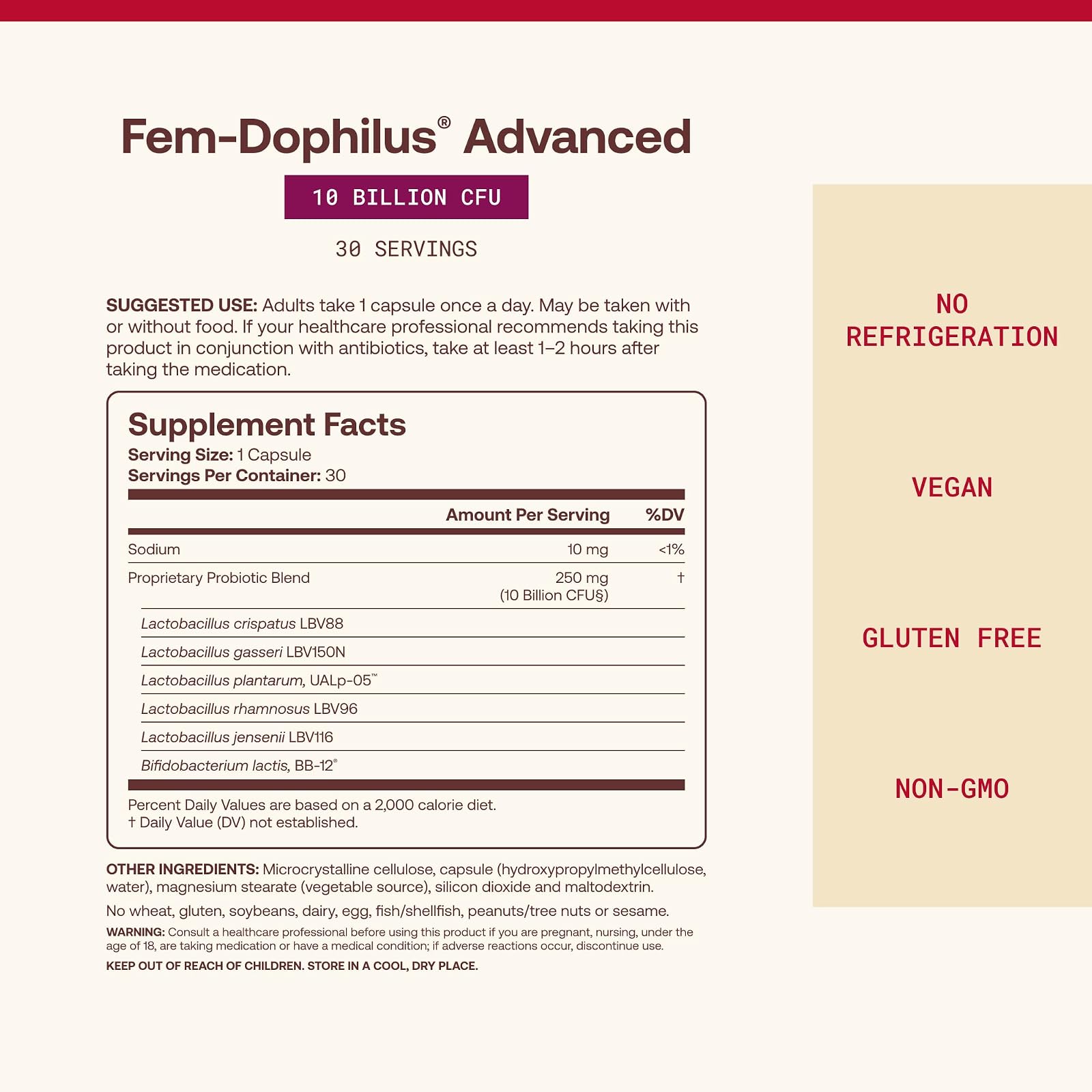 digestive health probiotics for women